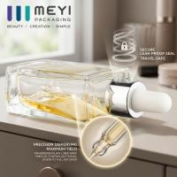 China 15ml Clear Glass Dropper Bottle Leak Proof Cap OEM Custom Color for Facial Serum for sale