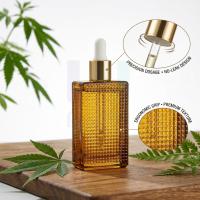 China 30ml Amber Glass Dropper Bottle Leak Proof Cap OEM Custom Color for CBD Tincture Oil for sale