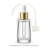 China 30ml Frosted Glass Dropper Bottle Leak Proof Cap OEM Custom Color for Beard Oil for sale