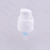 China White Plastic Cream Treatment Pump For Lotion , Liquid No Touch Metal Spring for sale