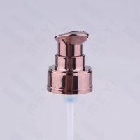 China 20/400 Bronze Plastic Cream Pump For Foundation , Face Cosmetic Pump for sale