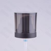 China Matt Black Plastic Cream Foundation Pump 18/410 Outer Spring With AS Cap for sale