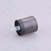 China Matt Black Plastic Cream Foundation Pump 18/410 Outer Spring With AS Cap for sale