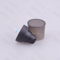 China Matt Black Plastic Cream Foundation Pump 18/410 Outer Spring With AS Cap for sale