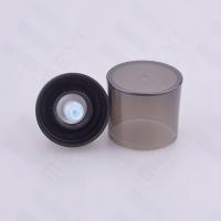 China Matt Black Plastic Cream Foundation Pump 18/410 Outer Spring With AS Cap for sale