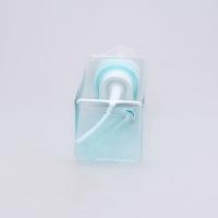 China Reusable 0.4cc 450ml Blue Translucent Soap Dispenser Refill Bottle for sale