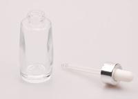China 20/400 30ml Clear Glass Dropper Bottles 30g Body Oil Glass Bottle for sale