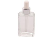 China 18/410 1.5ml 30ml Clear Glass Dropper Bottles For Oils for sale