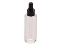 China 1 Ounce With Dropper Cap Clear Glass Bottle for sale