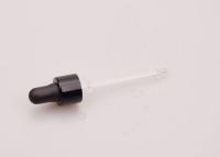 China 1 Ounce With Dropper Cap Clear Glass Bottle for sale
