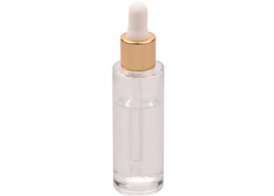 China 18/415 50ml 1 Ounce Glass Dropper Bottles For Essential Oil for sale
