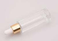 China 18/415 50ml 1 Ounce Glass Dropper Bottles For Essential Oil for sale