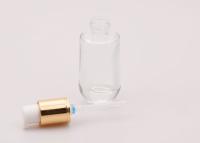 China Essential Oil 25 Ml Glass Jar 18mm 410mm Gold Glass Spray Bottle for sale