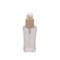 China Crystal White 30ml Dropper Bottles For Foundation 18/400 for sale