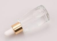 China 100ml 18/415 Rose Gold Dropper Bottle Leakage Proof Glass Lotion Bottle for sale