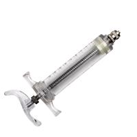 China Vaccine Plastic Reusable Syringe 100ml Sheep Injection Gun Livestock for sale