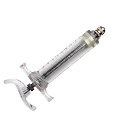 China Vaccine Plastic Reusable Syringe 100ml Sheep Injection Gun Livestock for sale