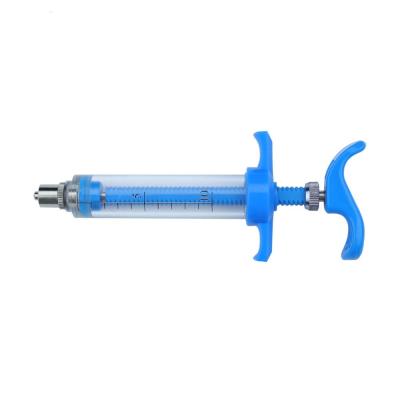 China Ergonomic Duck Plastic Steel Syringe 50ml Luer Lock Needle for sale