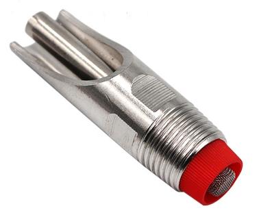 China NBR 90 Automatic Nipple Drinker 63.5mm Stainless Steel Nipple Drinker for sale