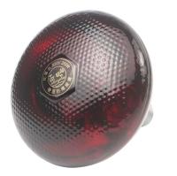China Breeding Bulb 75w Pig Trough Feeder E27 Infrared Heat Lamp for sale