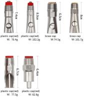 China Bite Ball Valve 14mm Pig Drinking Nozzle  Stainless Steel Pipe Nipples for sale