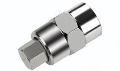 China Stainless Steel 14mm 97g Silver Pig Automatic Waterer For Hogs for sale