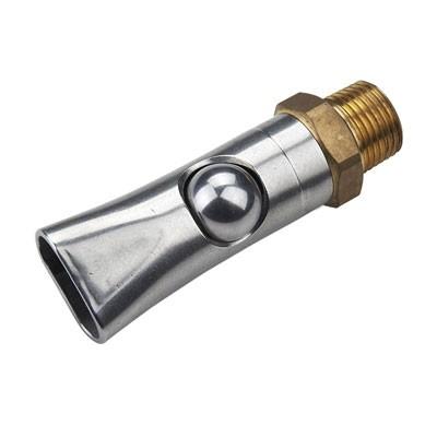 China NPT Hog Pig Nipple Drinker Nozzle Sus304 Stainless Steel Duckbill for sale