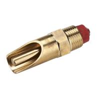China Copper 63.5mm Pig Water Drinkers 86g Pig Drinking Water Nozzle for sale