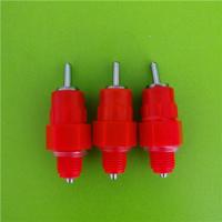 China Plastic 9g Water Nipple Drinker Chicken Feeder Ball Quail 8mm for sale