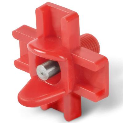 China Horizontal Side Mount 8mm Pipe Poultry Water Drinkers Chicken CNC for sale