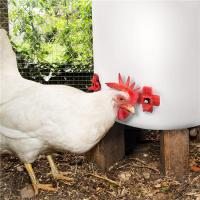 China Cnc Auto Horizontal Poultry Nipples Impermeable Horizontal Side Mount Chicken Waterer for sale