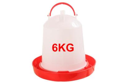 China 6KG Chicks Water Feeder 15L Plastic Poultry Feeder Drinker for sale