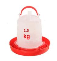 China 6KG Chicks Water Feeder 15L Plastic Poultry Feeder Drinker for sale