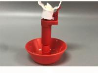 China Quail Pvc Hen Water Feeder Chicken Drinkers Cups 10ml Min for sale