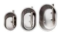 China Middle Size Oval Shape Pig Drinking Bowl Swine Waterer Pig Water Drinkers for sale