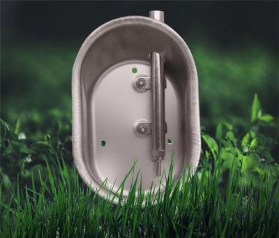 China Small Size Oval Shape Pig Hog Automatic Pig Waterer Bowl Pig Water Drinkers for sale