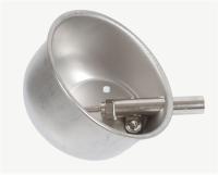 China 304 Stainless Steel Pig Water Bowl 17.5cm Diameter Hog Bowl Pig Water Drinkers for sale