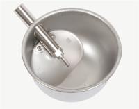 China 304 Stainless Steel Pig Water Bowl 17.5cm Diameter Hog Bowl Pig Water Drinkers for sale