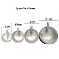 China 304 Stainless Steel Drinking Bowl Water Feeding Through Pig Water Drinkers for sale
