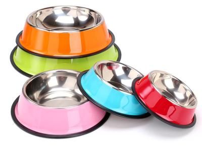 China Non Slip 400ml Pet Feeder Bowl 110g Puppy Feeding Bowl for sale