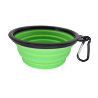 China Eco Friendly 9cm Pet Feeder Bowl 15oz Silicone Pet Bowl for sale