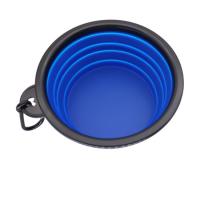 China Eco Friendly 9cm Pet Feeder Bowl 15oz Silicone Pet Bowl for sale