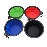 China Portable 80g Pet Feeder Bowl 13cm Collapsible Water Bowl for sale