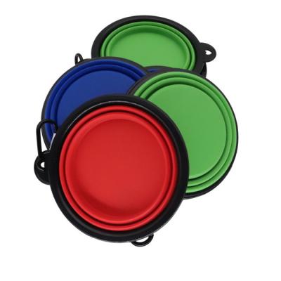 China Eco Friendly 9cm Pet Feeder Bowl 15oz Silicone Pet Bowl for sale