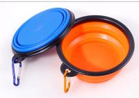 China Large 80g Pet Feeder Bowl 1100ml Collapsible Water Bowl for sale