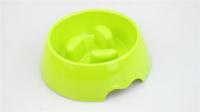 China BPA PVC Slow Feeder Dog Bowl 190g Slow Eating Cat Bowl for sale