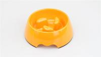 China Plastic 190g Small Pet Feeder Bowl Pantone Cat Slow Feeder for sale