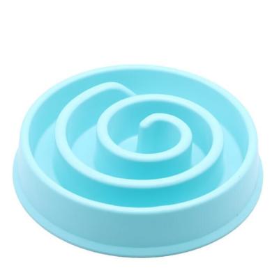 China Chock Preventing Non Slip Cat Bowl Puppy 190g Anti Choke for sale