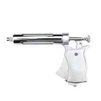 China Sus304 Semi Automatic Injector Syringe Vaccine Veterinary 50cc for sale