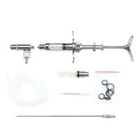 China Veterinary 2ml Stainless Steel Plunger Syringe Automatic Injector for sale